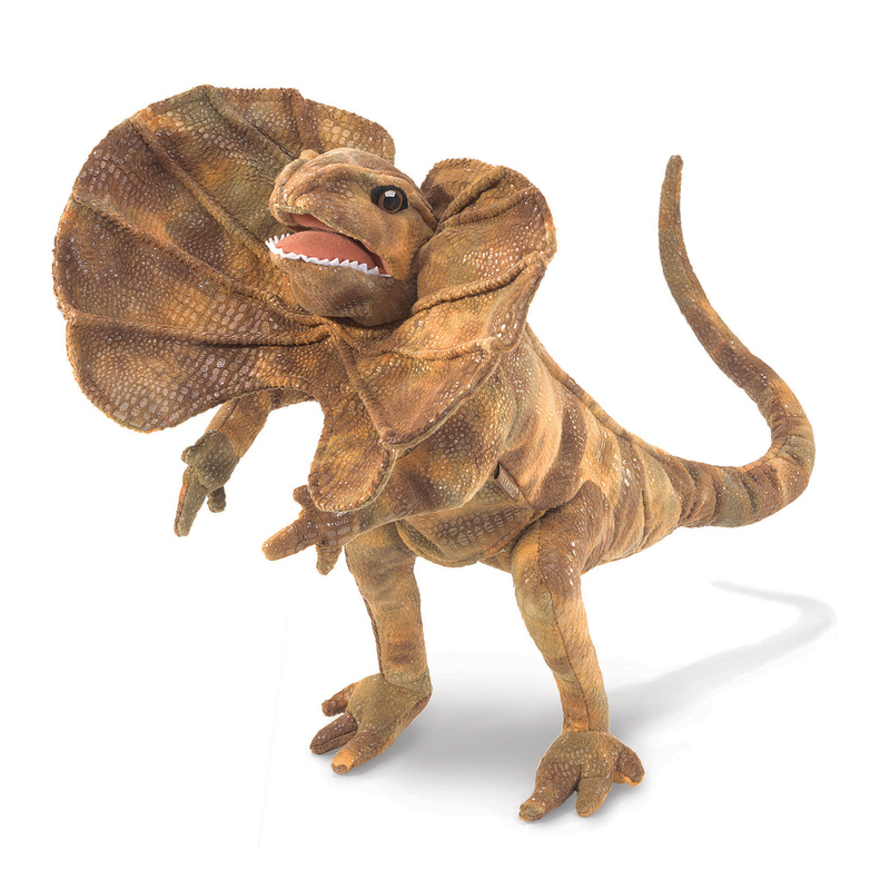 Buy - Folkmanis - Frilled Neck Lizard Puppet